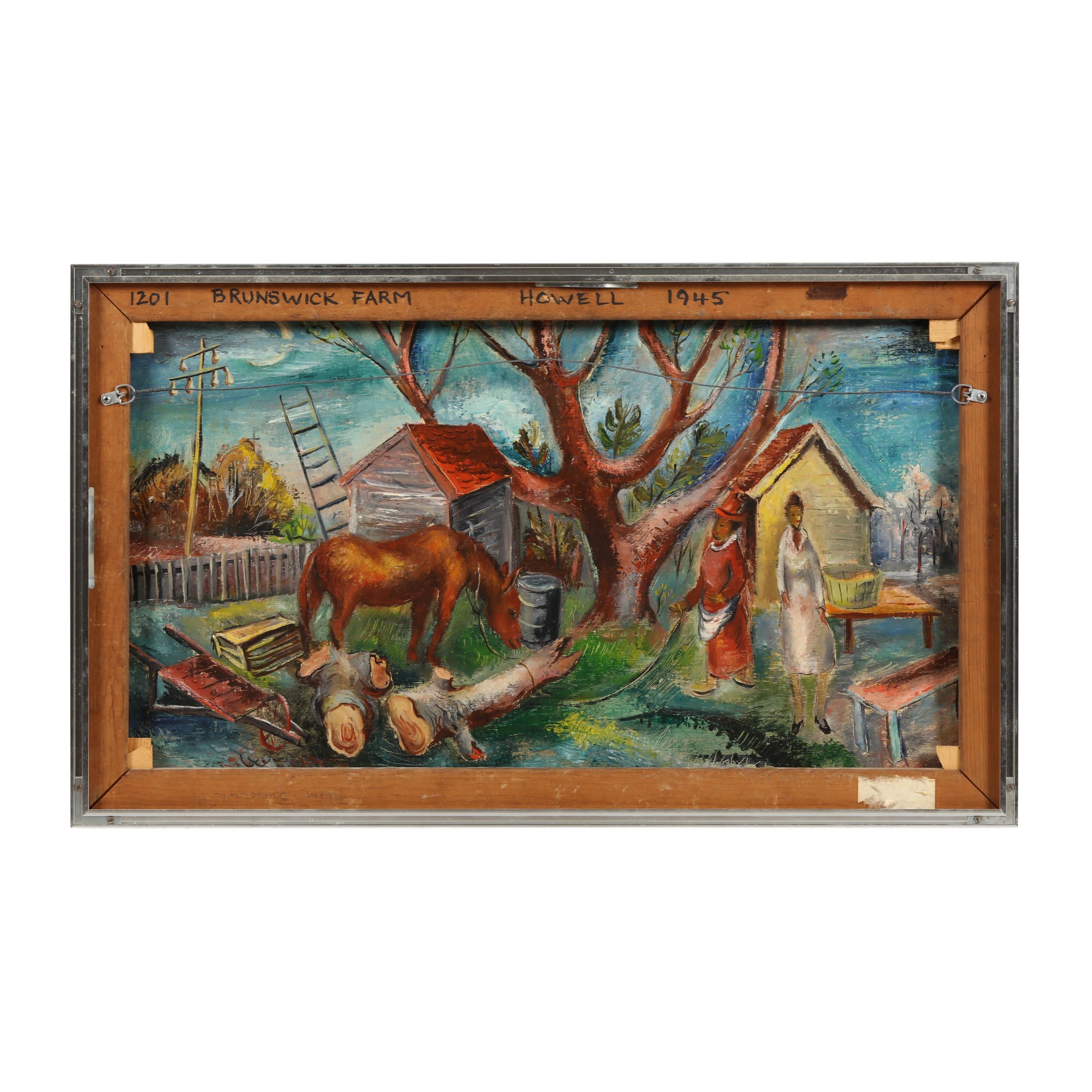 Claude Howell | Market Scene (1945) | MutualArt