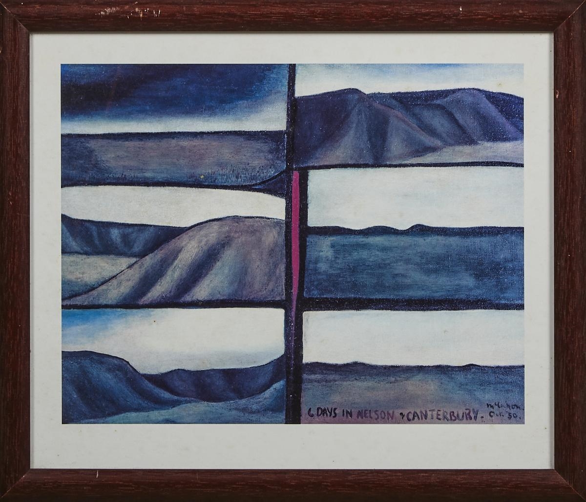Colin McCahon | Six Days In Nelson And Canterbury | MutualArt