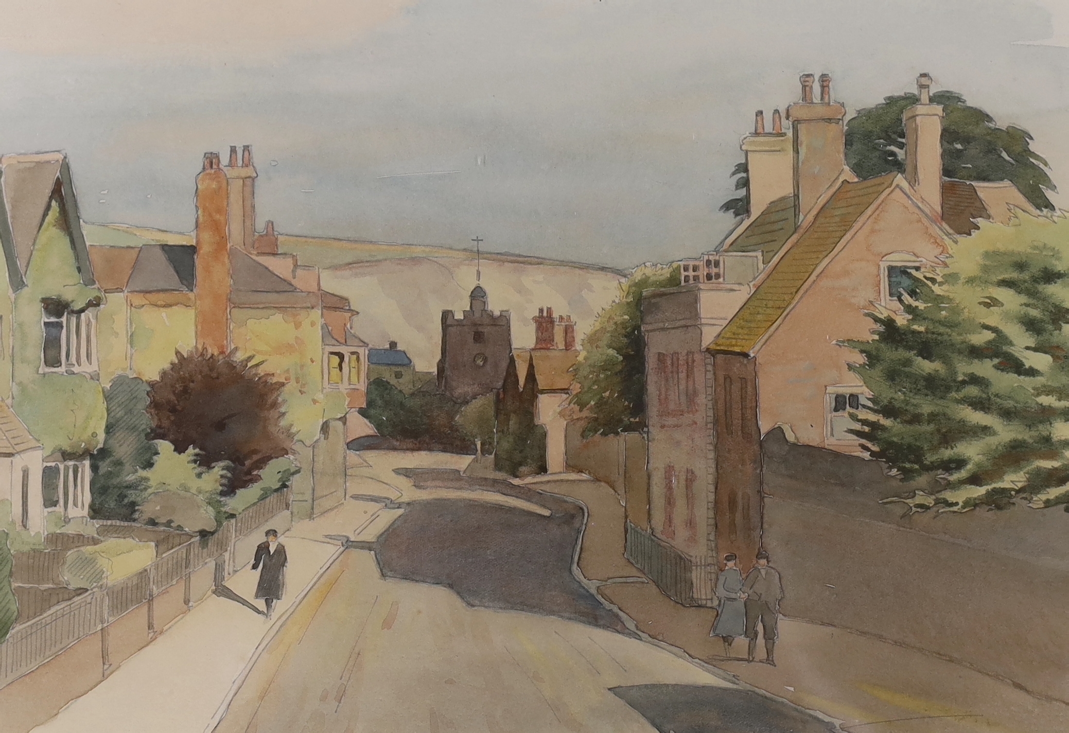 Donald Maxwell | Lewes street scene | MutualArt
