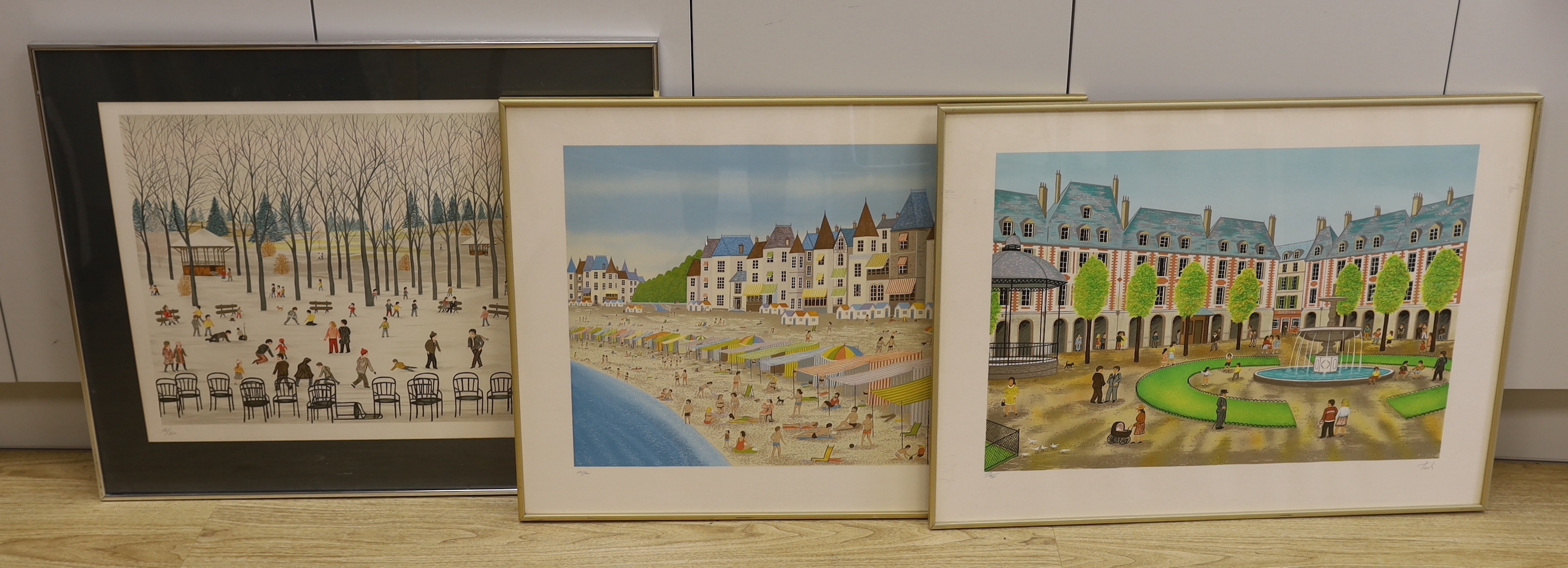 Fanch Ledan | Three limited edition colour prints | MutualArt