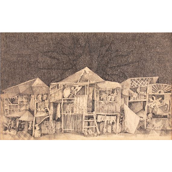 Manuel Baldemor | Bahay Pilipino (30) | MutualArt