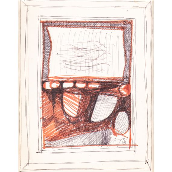 José Joya | Space Transfiguration (1959) | MutualArt