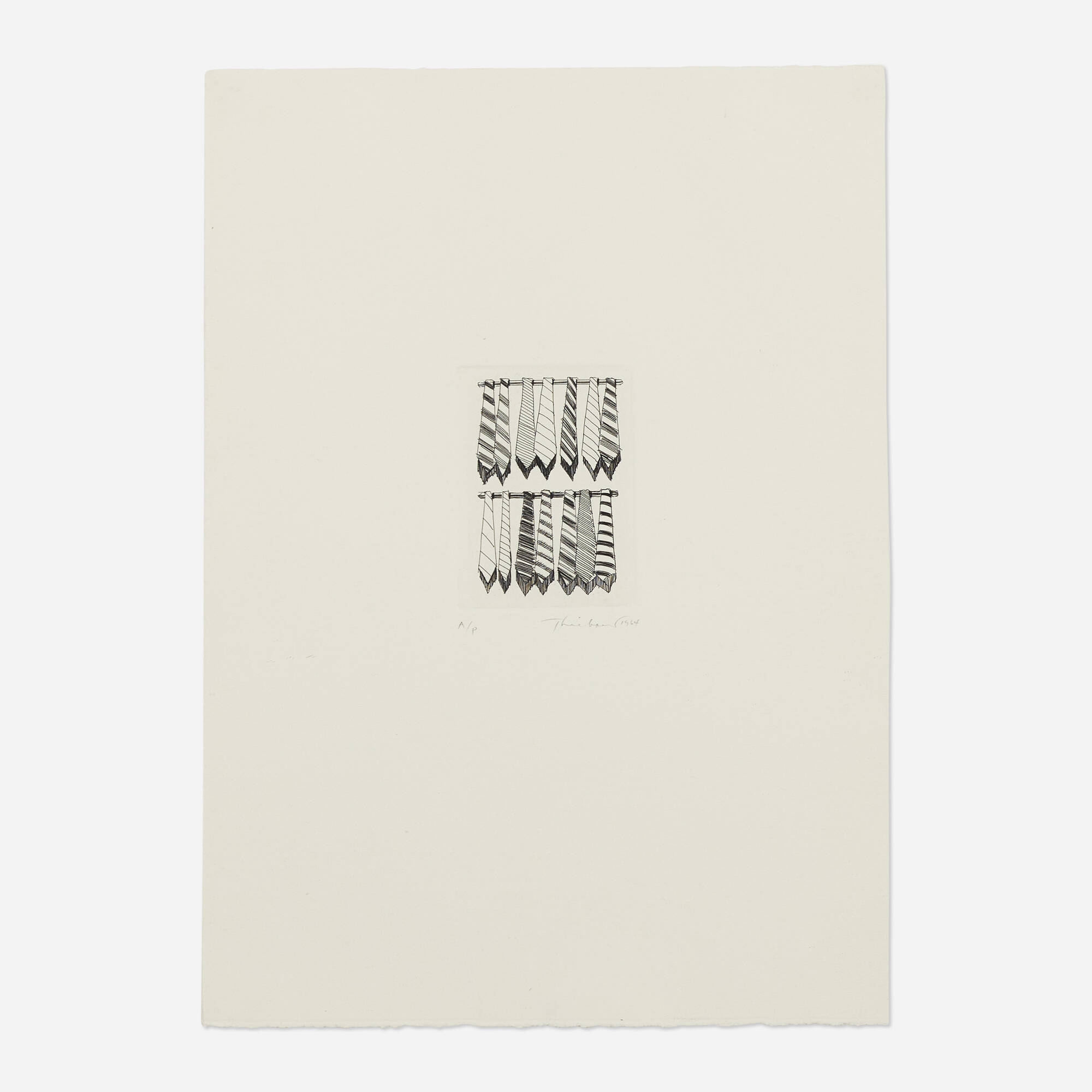 Wayne Thiebaud | Football Player (1963) | MutualArt