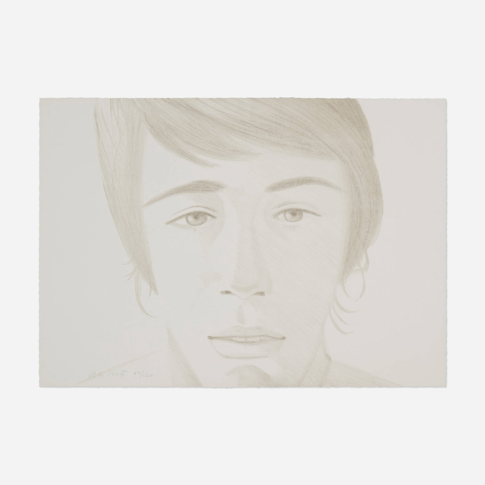 Alex Katz | Vincent (from the Prints for Phoenix House portfolio) (1972 ...