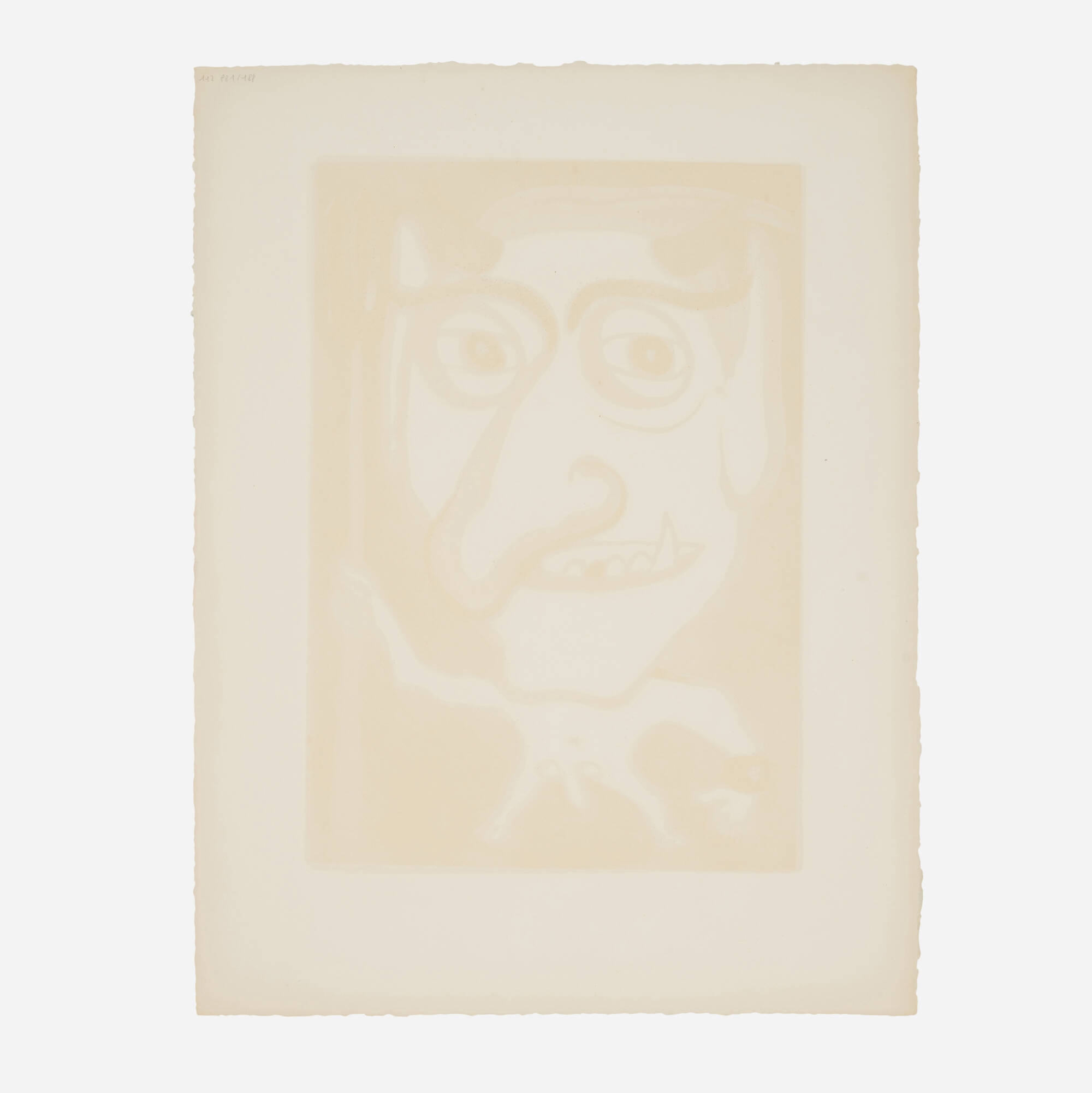 Alexander Calder | Le diable (portrait de Constantin Tacou) (Circa 1975 ...