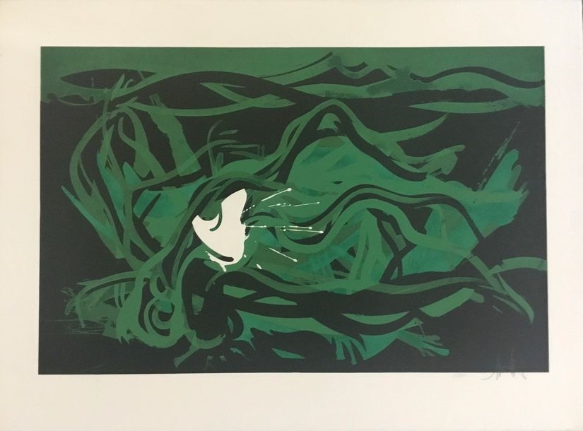 Raymond Moretti | MORETTI Raymond Lithographie signée en bas... - Lot ...