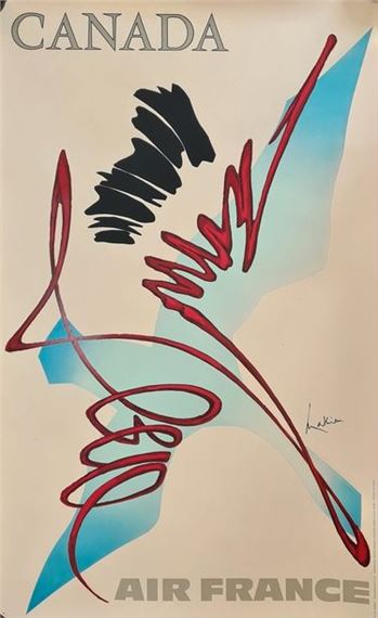 Georges Mathieu | AIR FRANCE - Canada | MutualArt