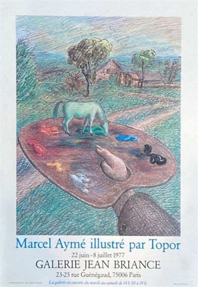 Roland Topor | Marcel Aymé illustré par Topor | MutualArt