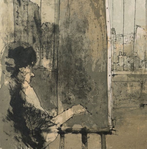 Jean Jansem | Parisian studio (1964) | MutualArt