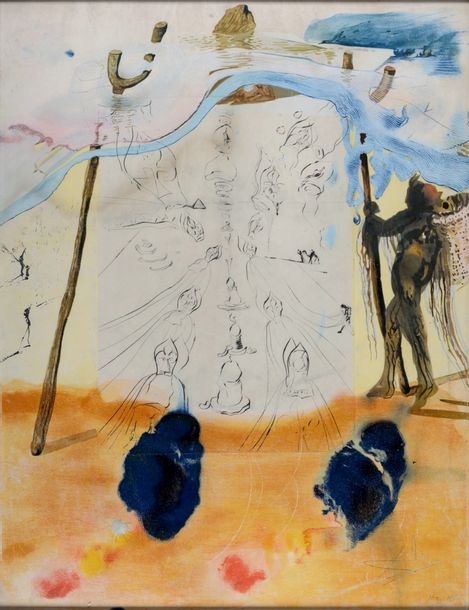 Salvador Dalí | Passing on traditions (1974) | MutualArt