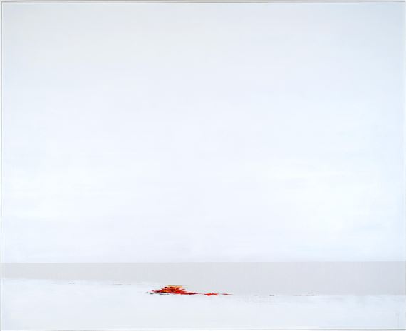 Arne Olsson | Seaweed beach with horizon | MutualArt