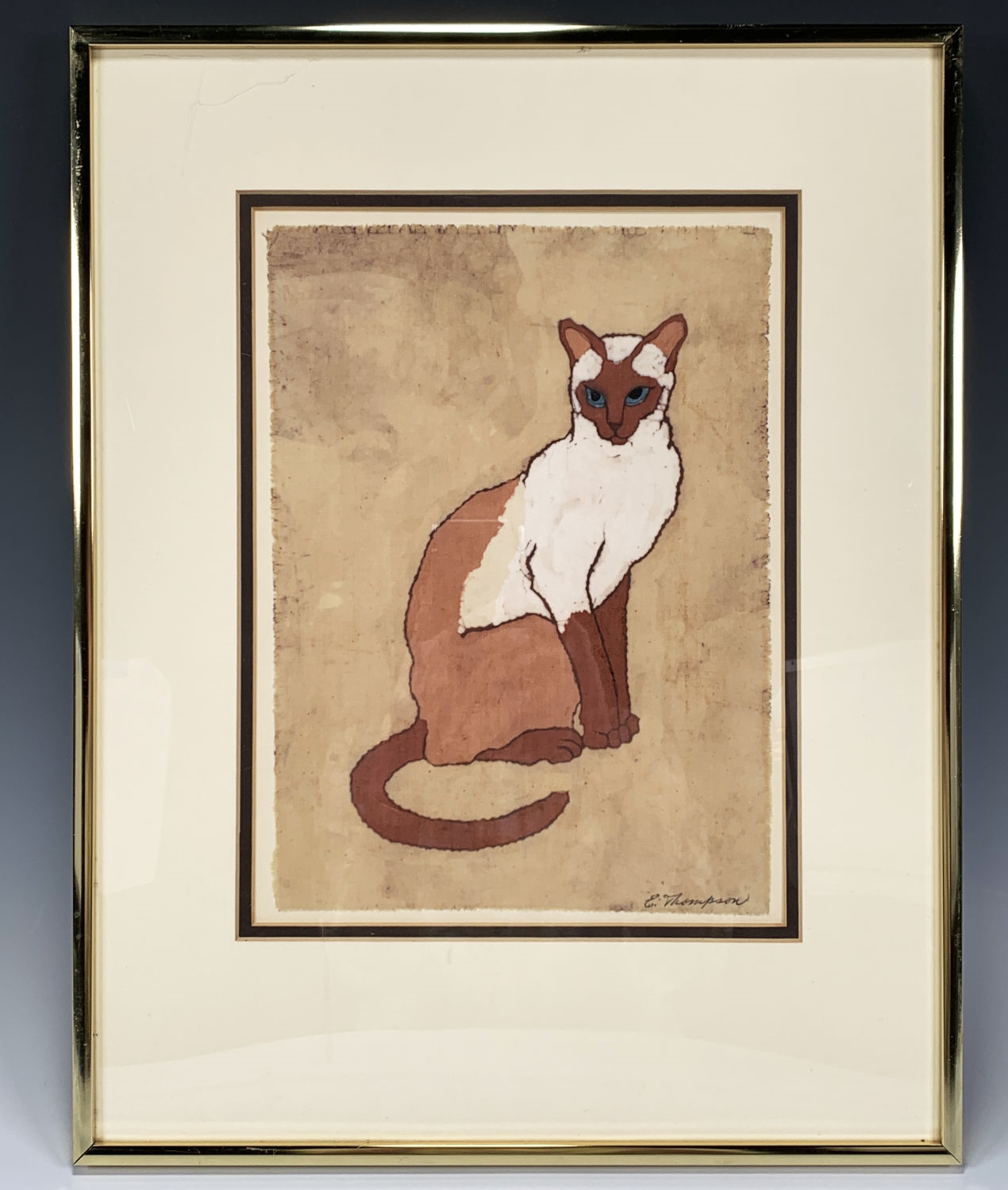 Eleanor Thompson | BLUE EYED CAT | MutualArt