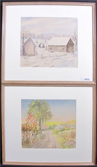 William H. Ober | Brown County (1952) | MutualArt