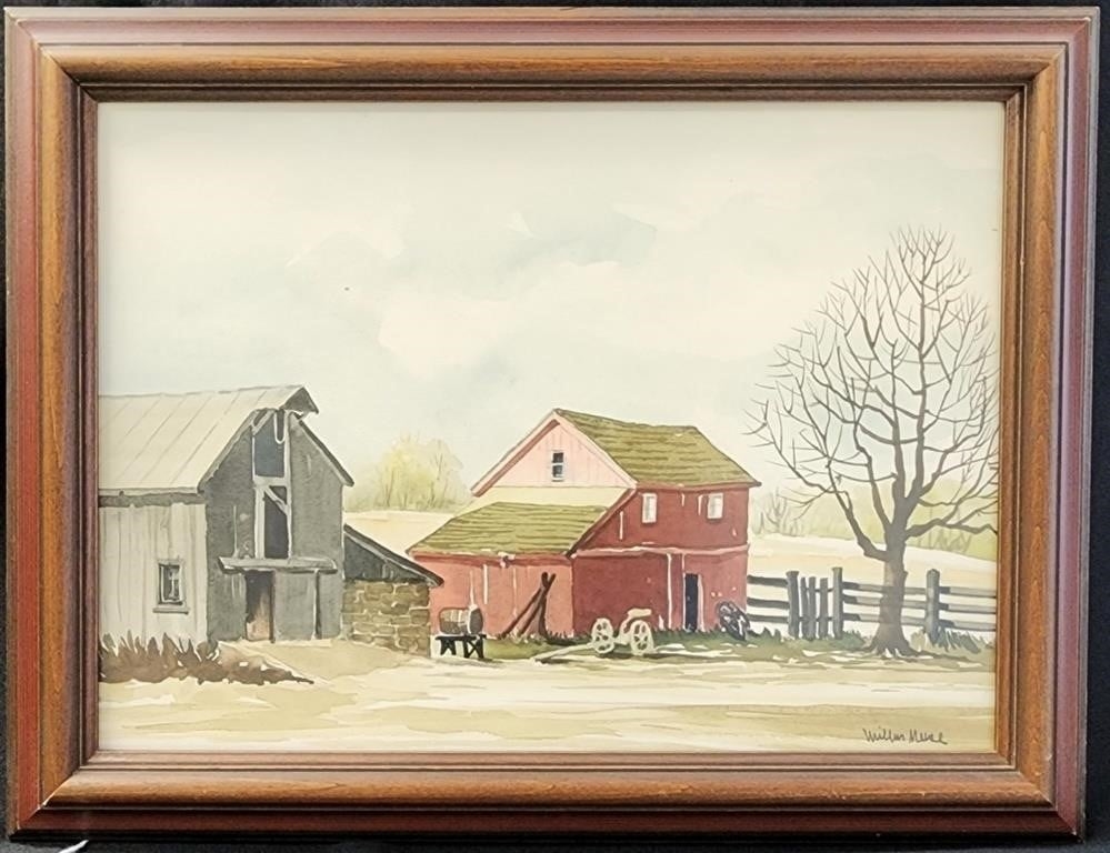 Wilbur M. Meese | Barnyard | MutualArt