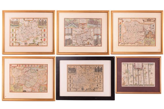 John Speed | Kent with her Cities and Earles Described and Observed ...