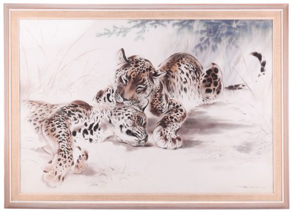 Ralph Thompson | The Investigators Jaguar Cubs | MutualArt