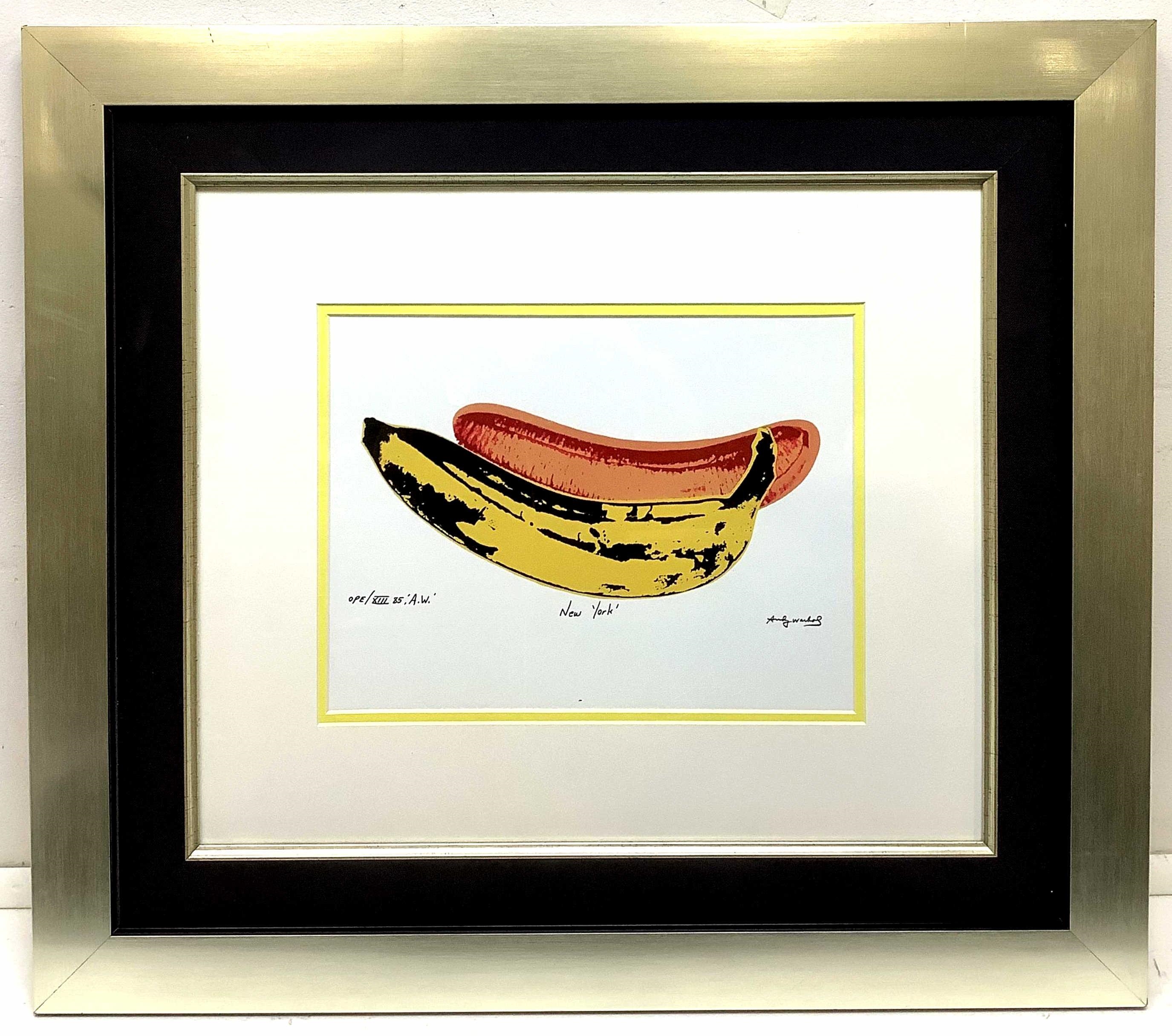 Andy Warhol | Banana (1966) | MutualArt