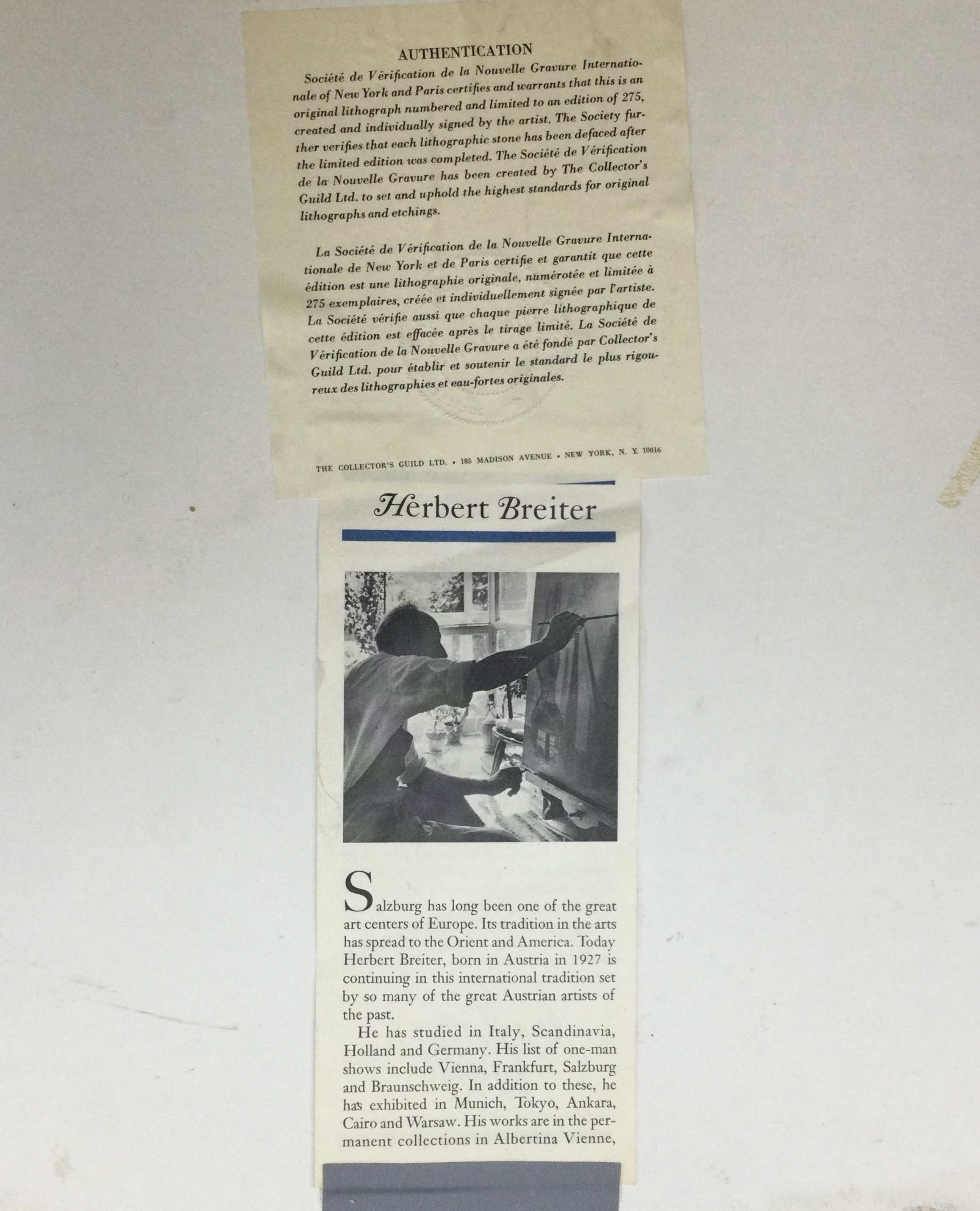 Herbert Breiter | Untitled | MutualArt