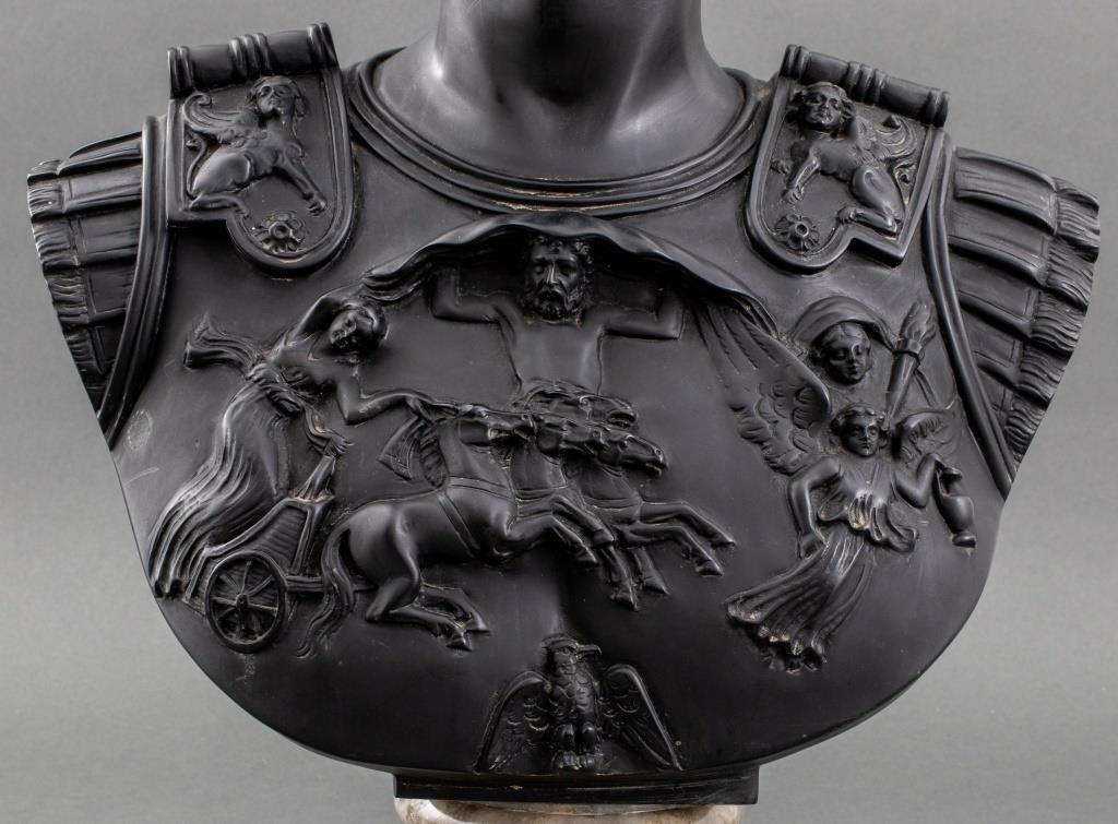 Giuseppe Bessi | Portrait bust after the antique of Caesar Augustus ...