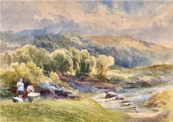 James Stephen Gresley | The Stepping Stones | MutualArt