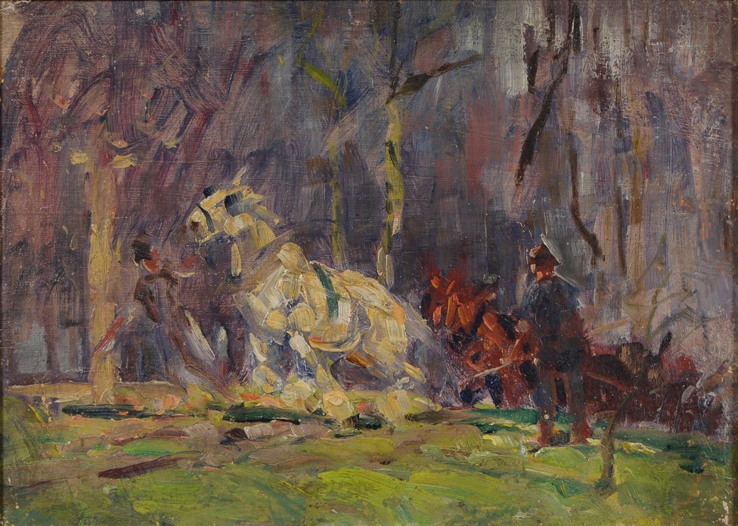 Arthur Spooner | - A Timber Wagon | MutualArt