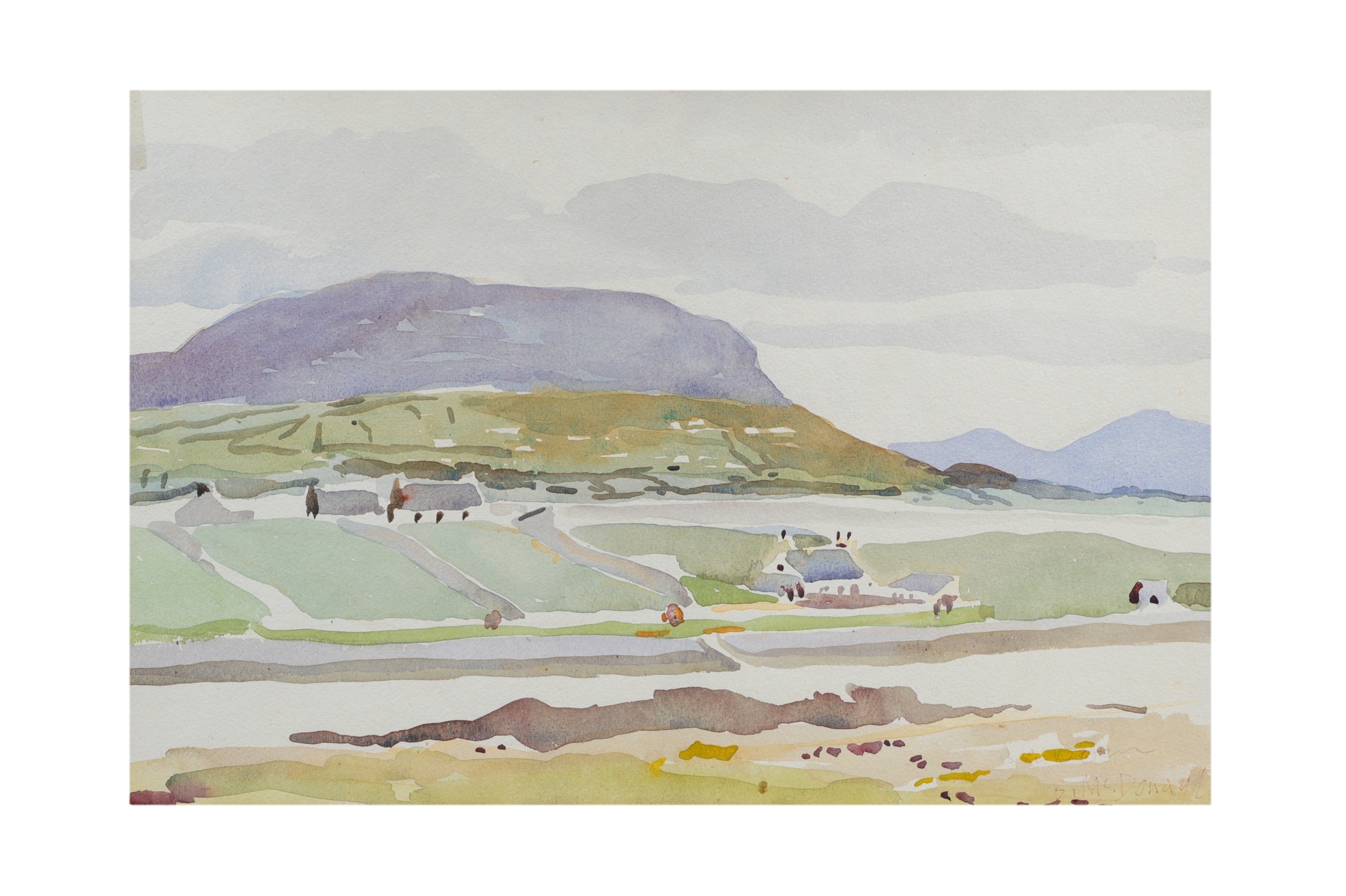 Bernard McDonagh | A view of Ben Bulben, Sligo | MutualArt
