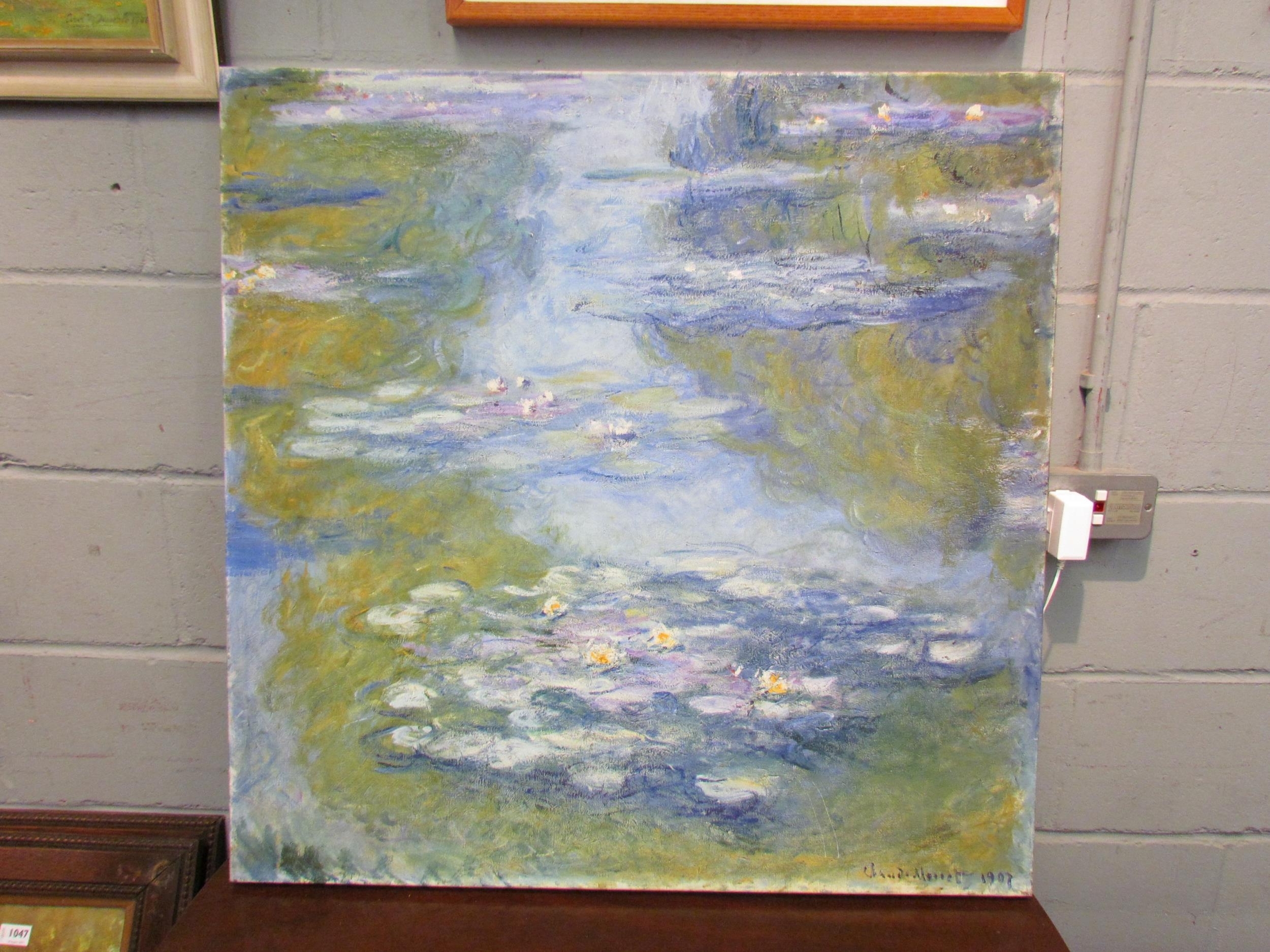 Claude Monet | Lily pads | MutualArt