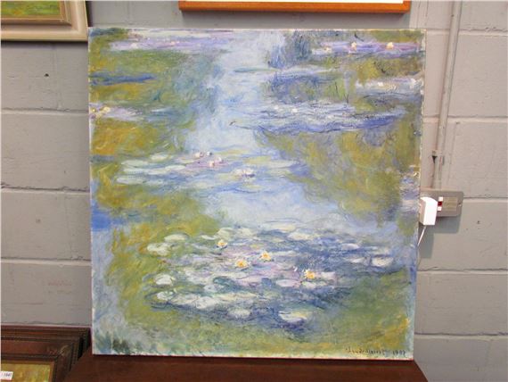 Claude Monet | Lily pads | MutualArt