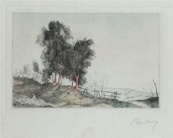 Gyula Rudnay | Bábonyi táj | MutualArt