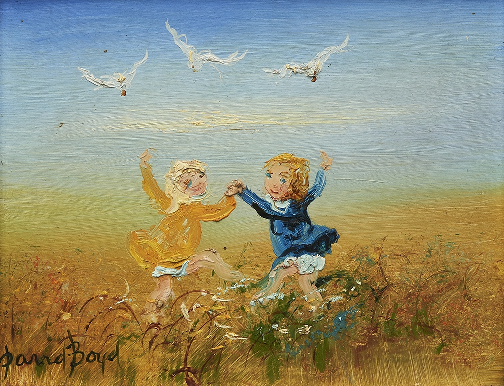 David Boyd | Children Playing | MutualArt