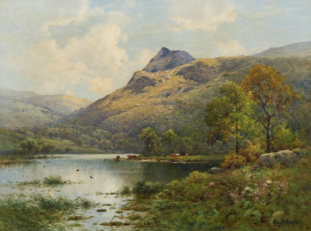 Alfred de Breanski Jr. | IN THE ISLE OF SKYE British | MutualArt