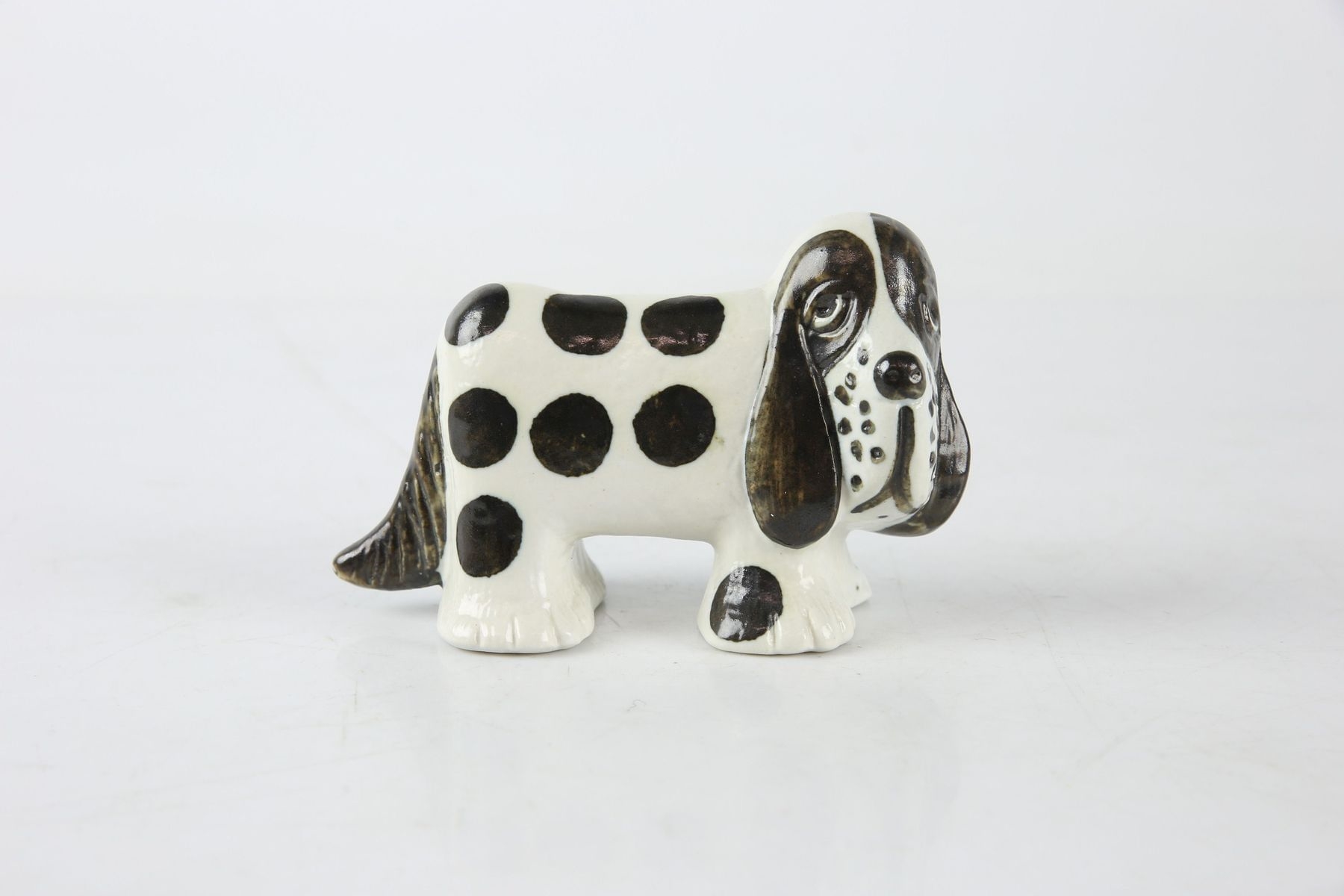 Lisa Larson | LISA LARSON, figurin, Spaniel, fläckig, ur serien Kennel ...