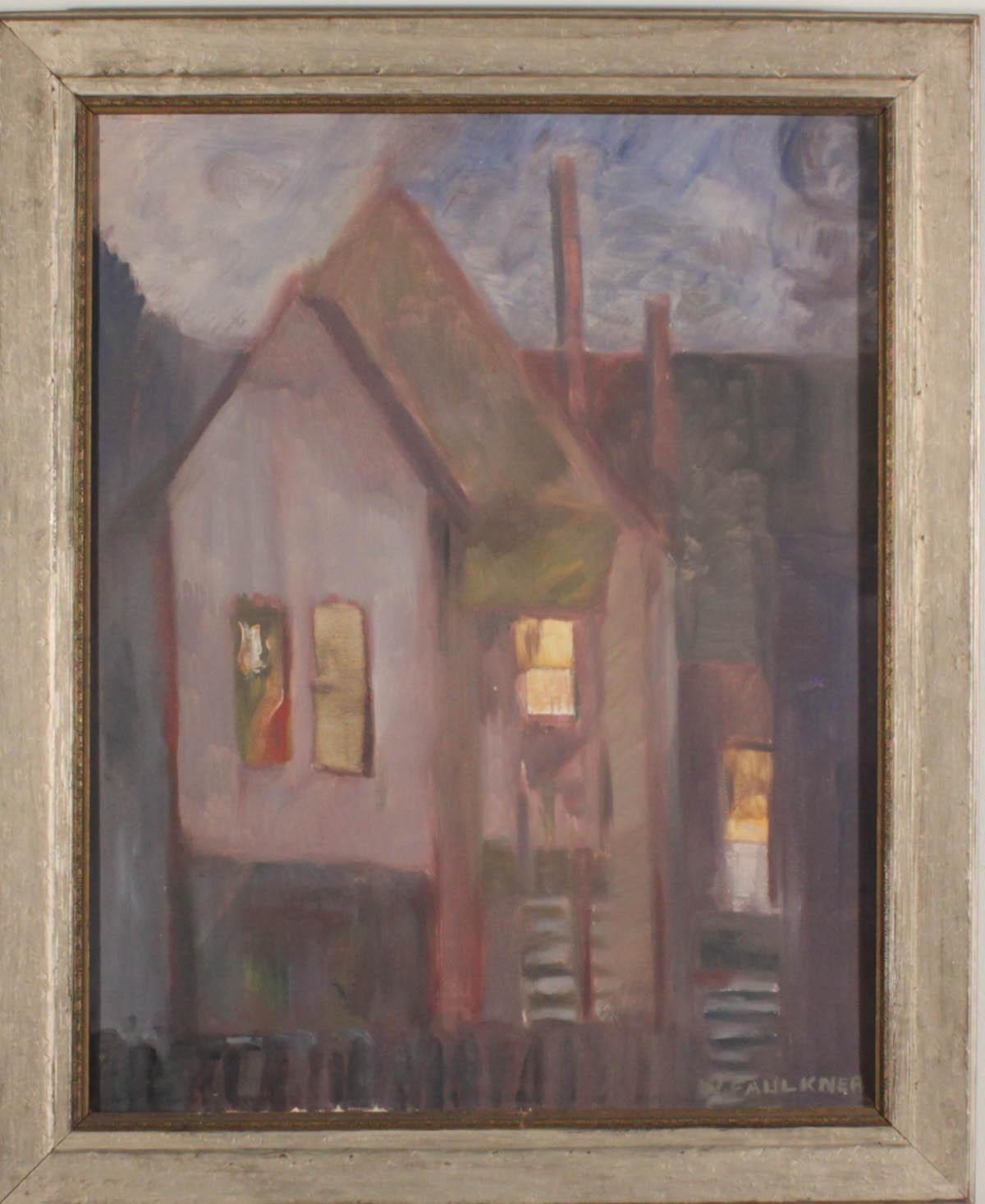 William Faulkner | WILLIAM FAULKNER TWO OIL PAINTINGS | MutualArt