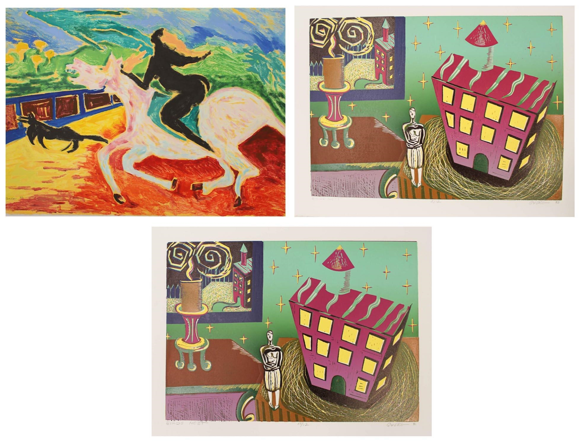Jennifer Guske | JENNIFER GUSKE THREE PRINTS | MutualArt