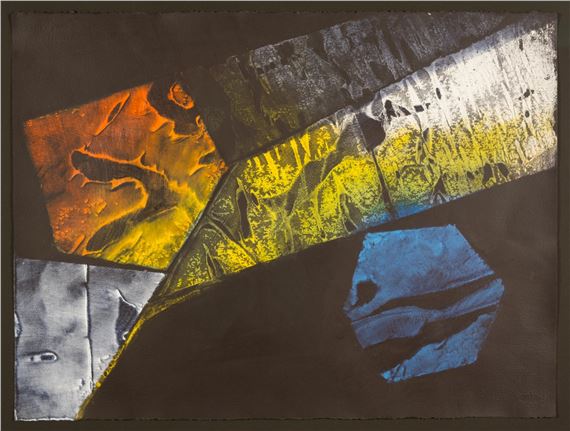 Carl Morris | CARL MORRIS ACRYLIC ON PAPER | MutualArt