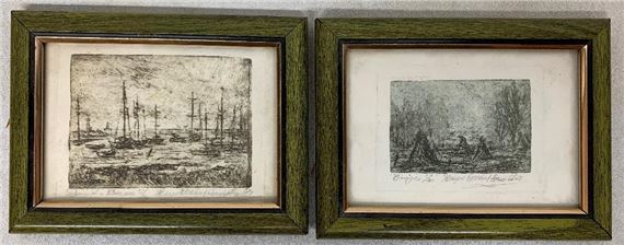 Richard Empson | Marina y parvas | MutualArt