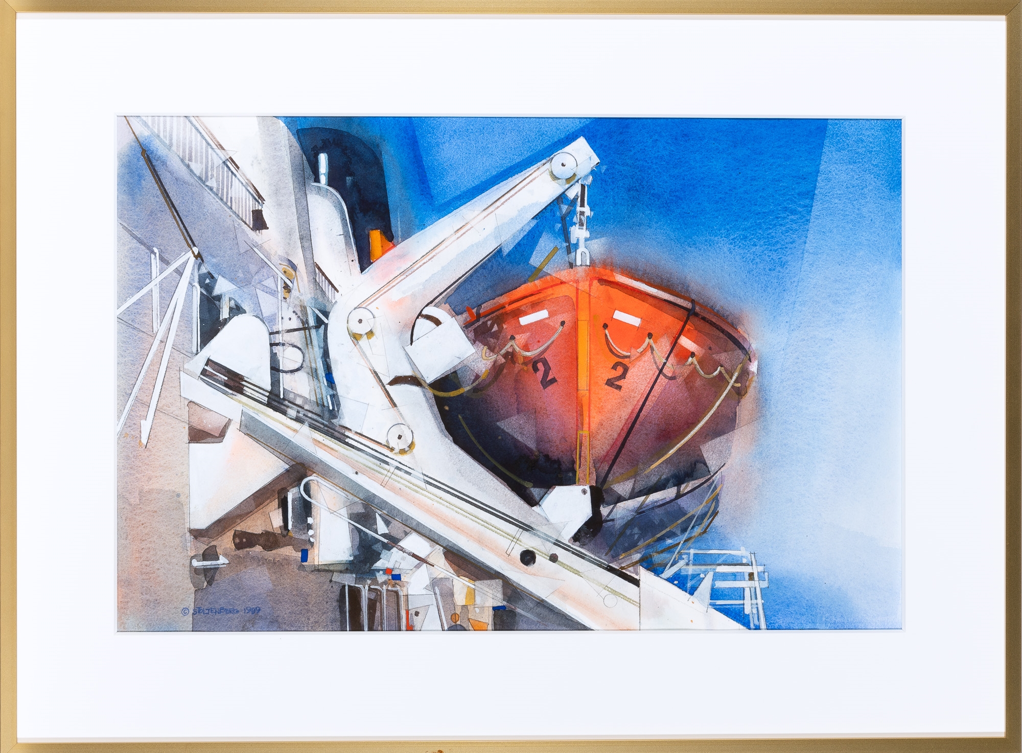 Donald Hugo Stoltenberg | Lifeboat 2 on QE2 (1989 - 1999) | MutualArt