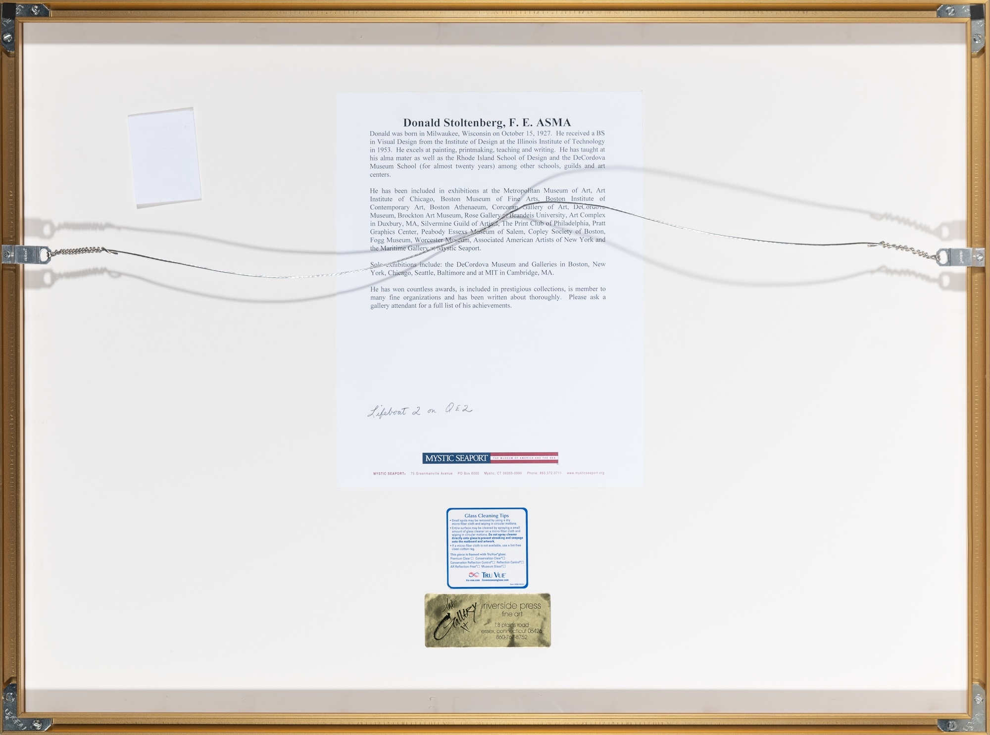 Donald Hugo Stoltenberg | Lifeboat 2 on QE2 (1989 - 1999) | MutualArt