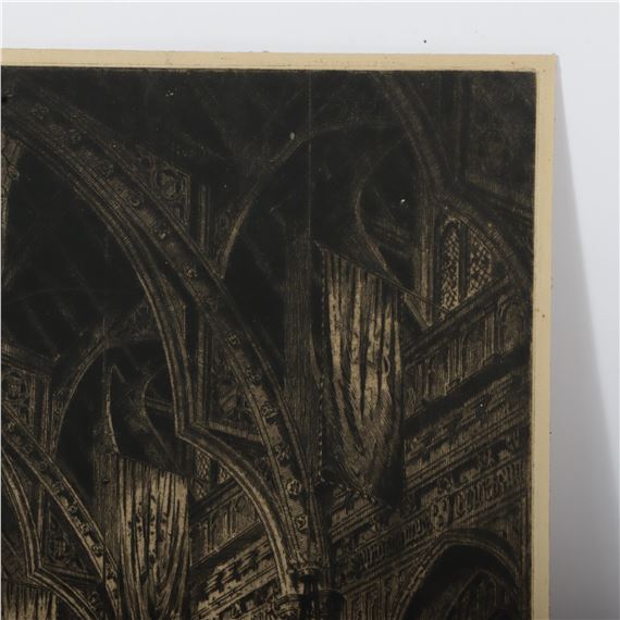 Albany E. Howarth | Interior of a cathedral | MutualArt