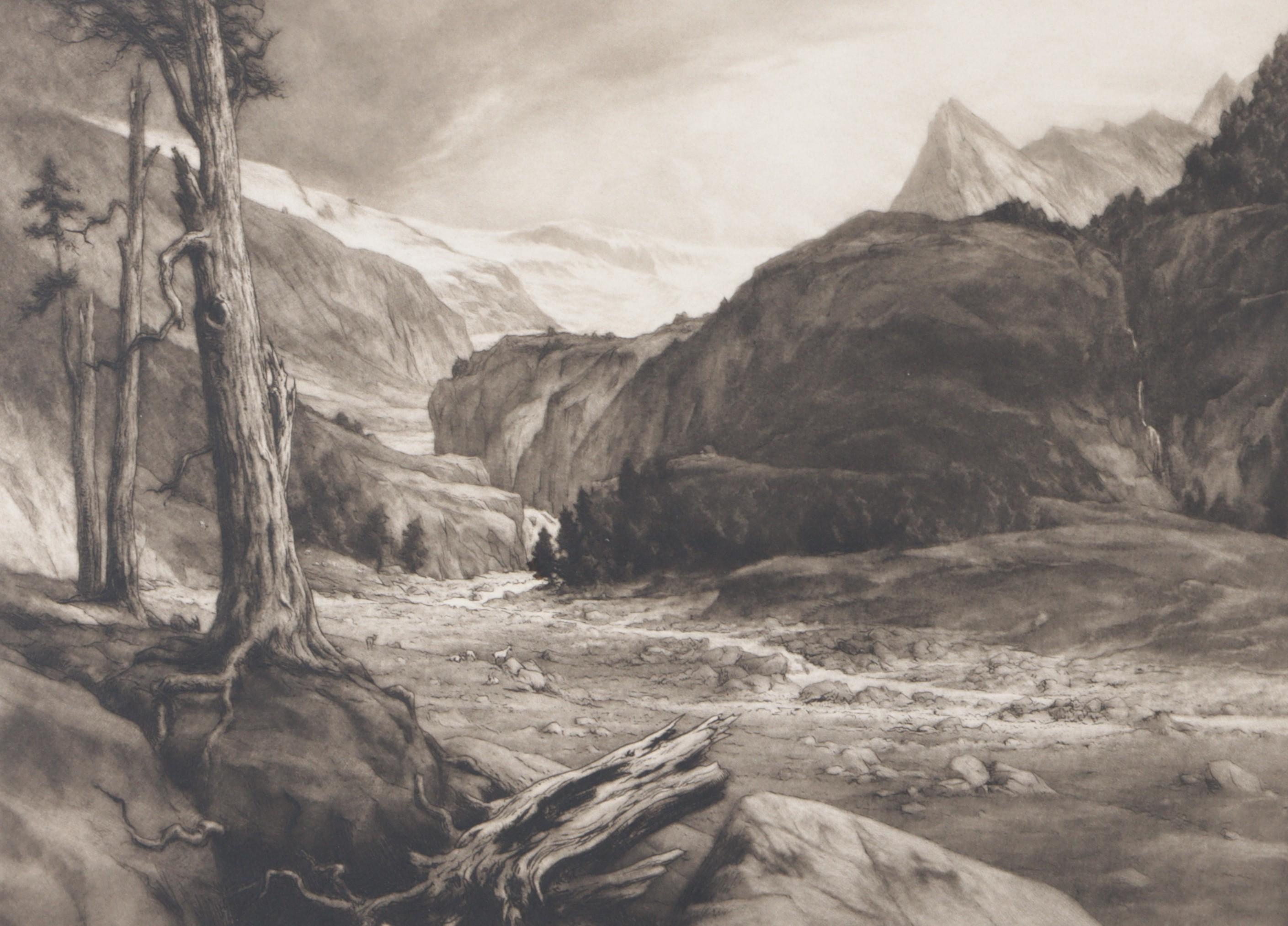 George Percival Gaskell | mountain landscape | MutualArt