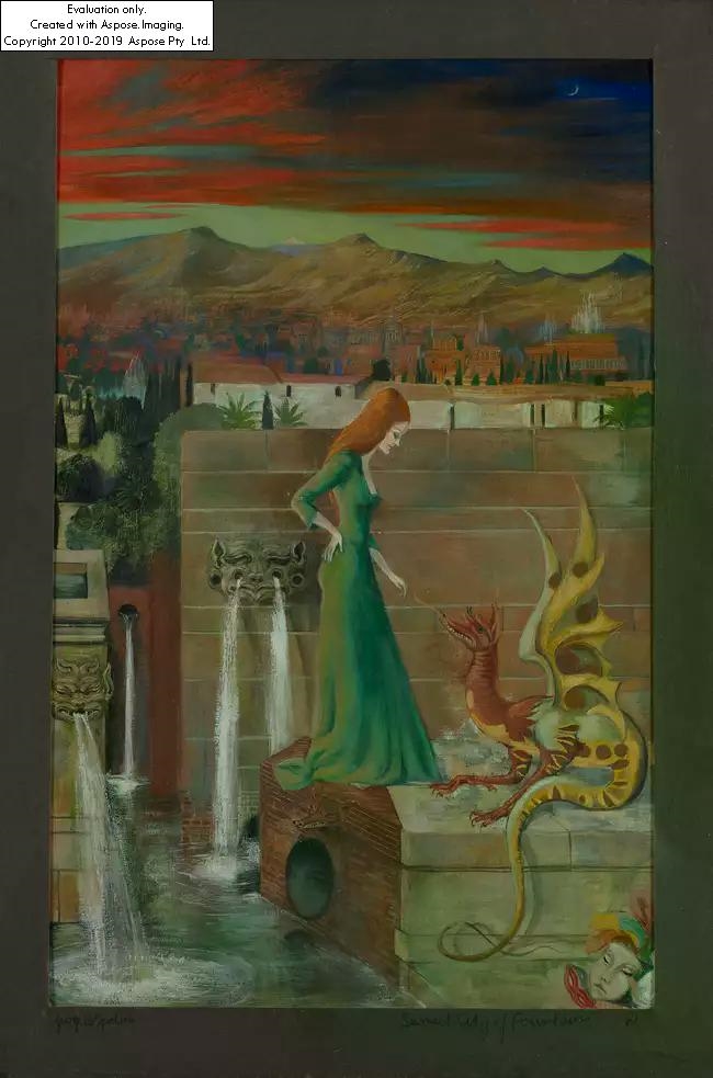 George Wallace Jardine | Sunset City of Fountains | MutualArt