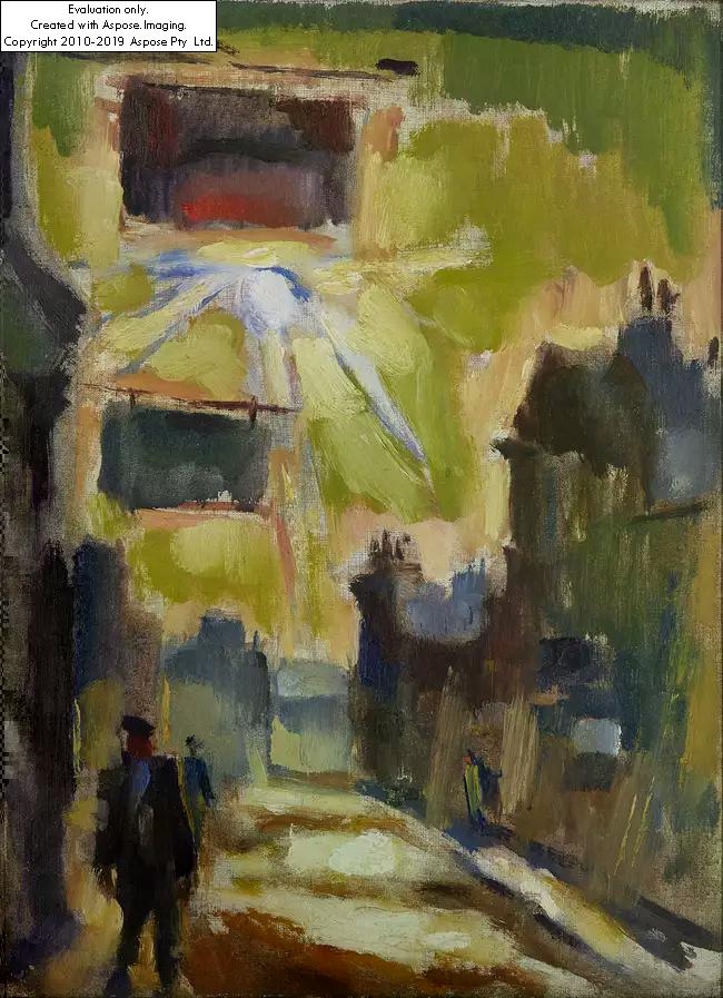 Cyril Mann | Street Signs (1948) | MutualArt