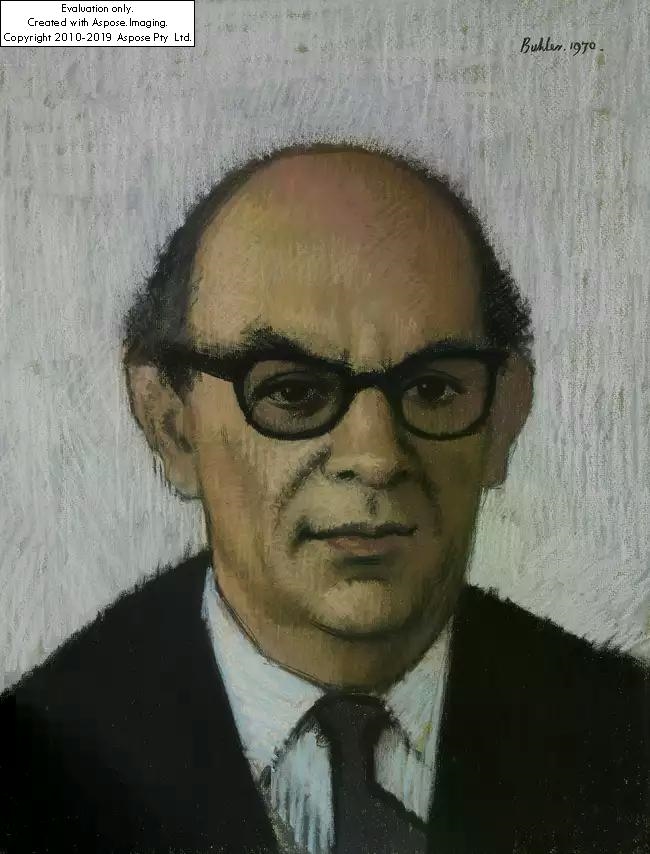 Robert Buhler | Portrait of Sir Isaiah Berlin (1909-1997) (1970 ...