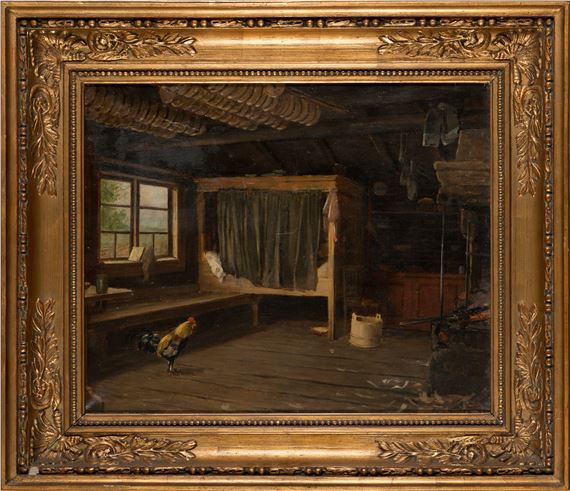 Arvid Liljelund | Scene from the Artist's Studio in Düsseldorf (1883 ...