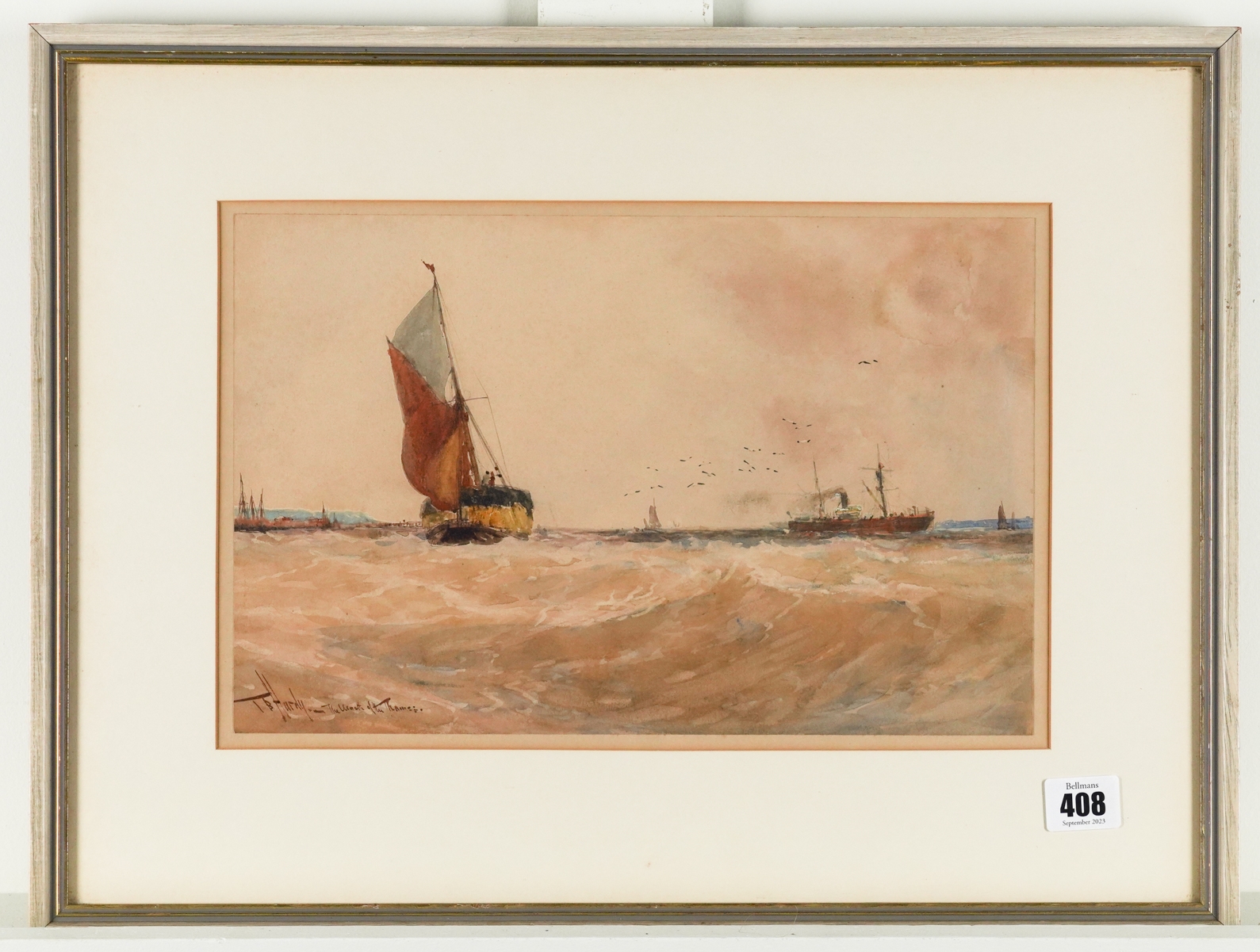 Thomas Bush Hardy | The Mouth of the Thames | MutualArt