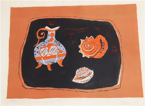 Henri Hayden | Paysage symboliste (1961) | MutualArt