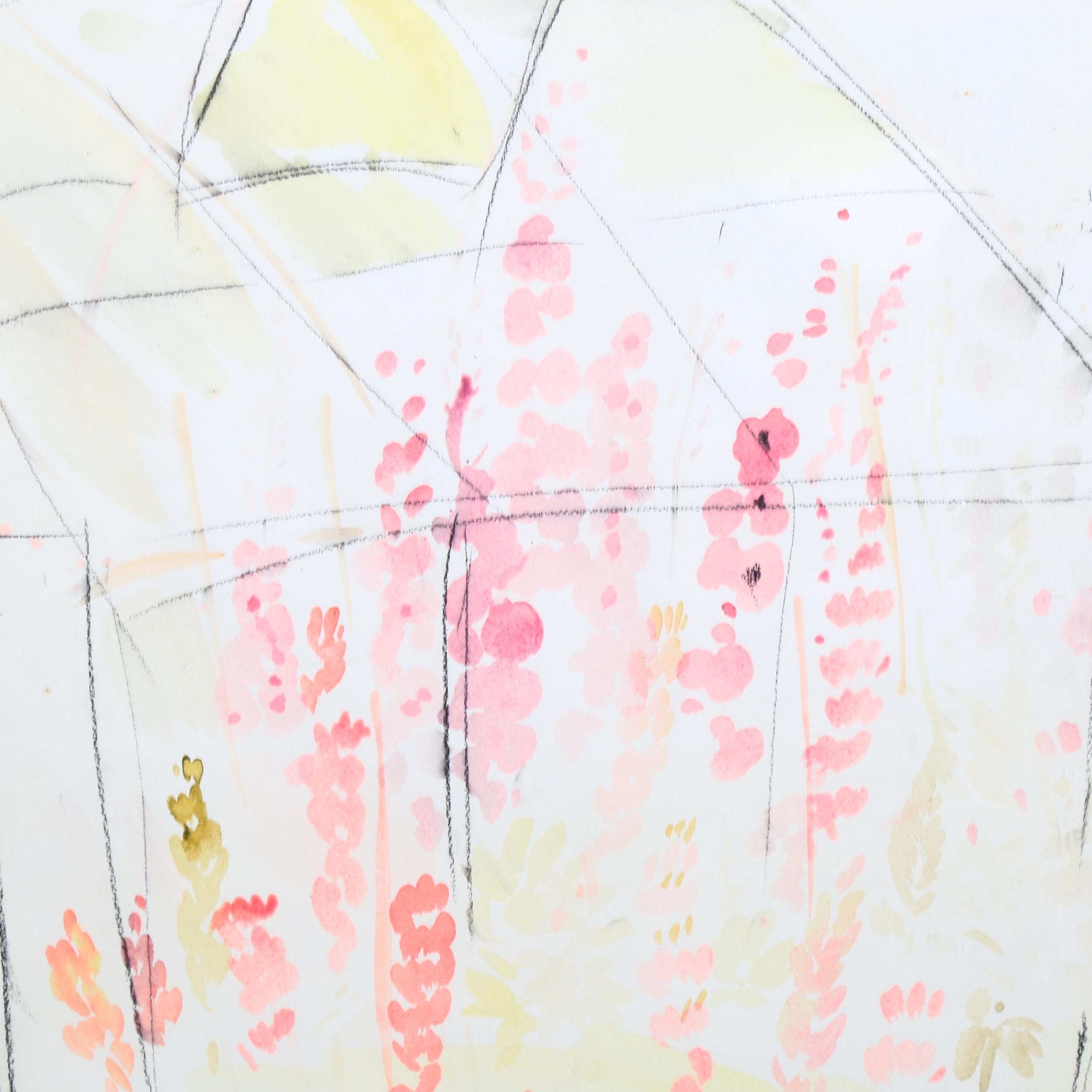 Jake Sutton | delphiniums and lupins (1984) | MutualArt