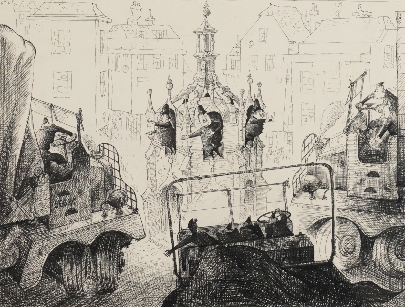 Rowland Emett | Song of the Stores | MutualArt