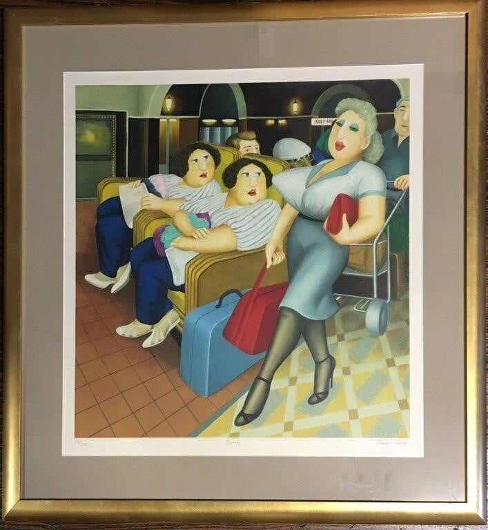 Beryl Cook | Twins | MutualArt