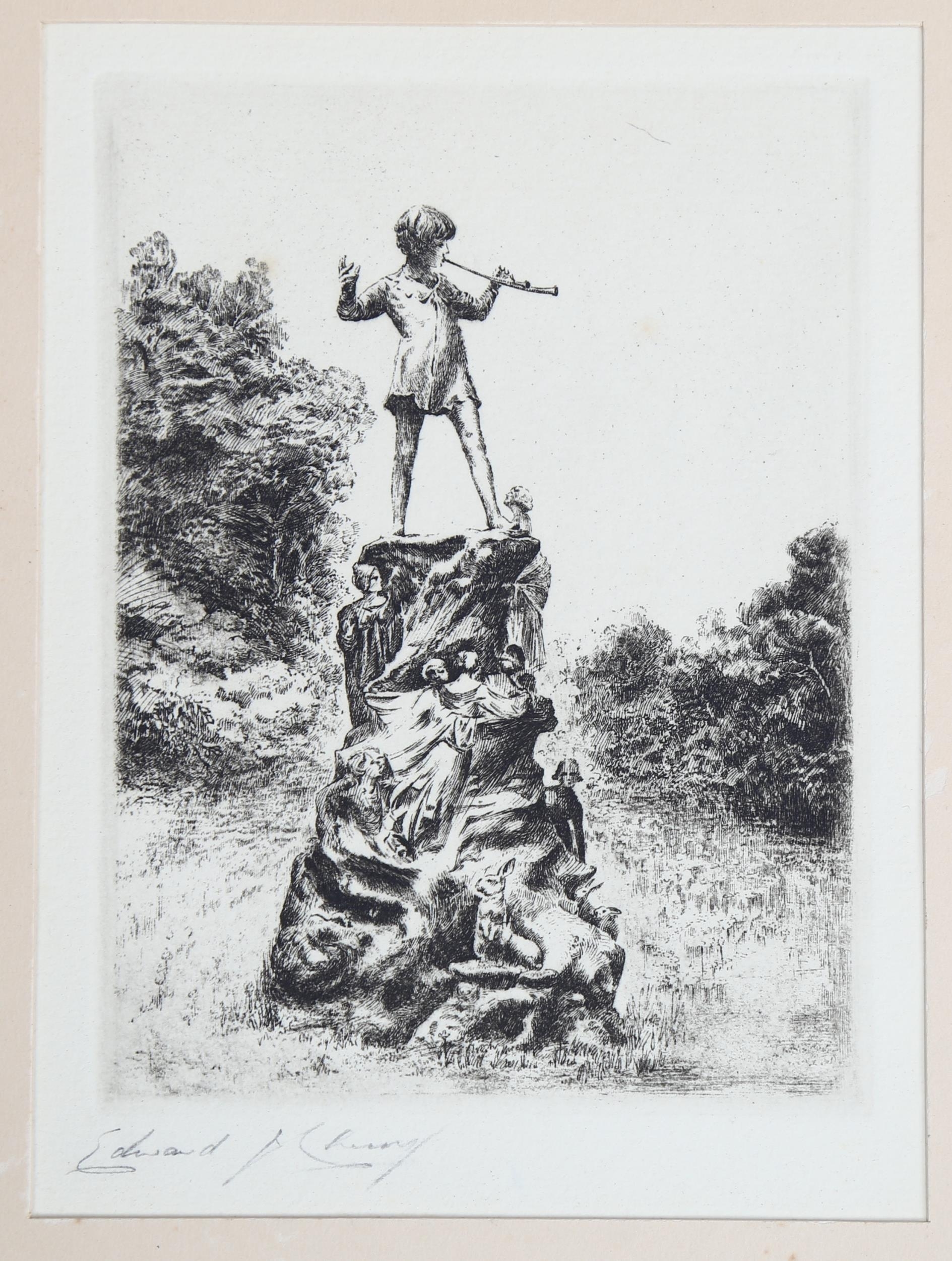 Edward J. Cherry | the statue of Peter Pan in Kensington Gardens ...
